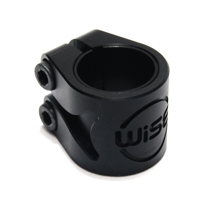 Хомут Wise Double Aluminium Clamp Duality Black